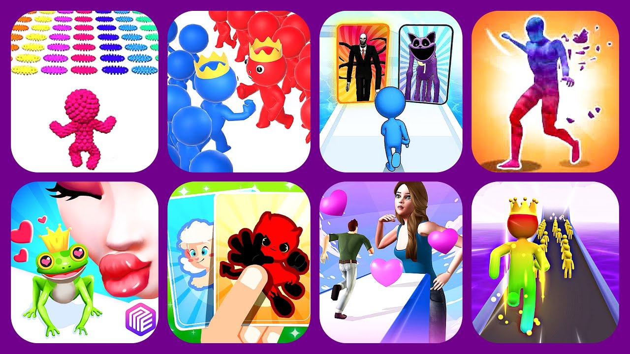 Satisfying Mobile Games… Man Run 2048, Monster Draft, Giant Rush ...