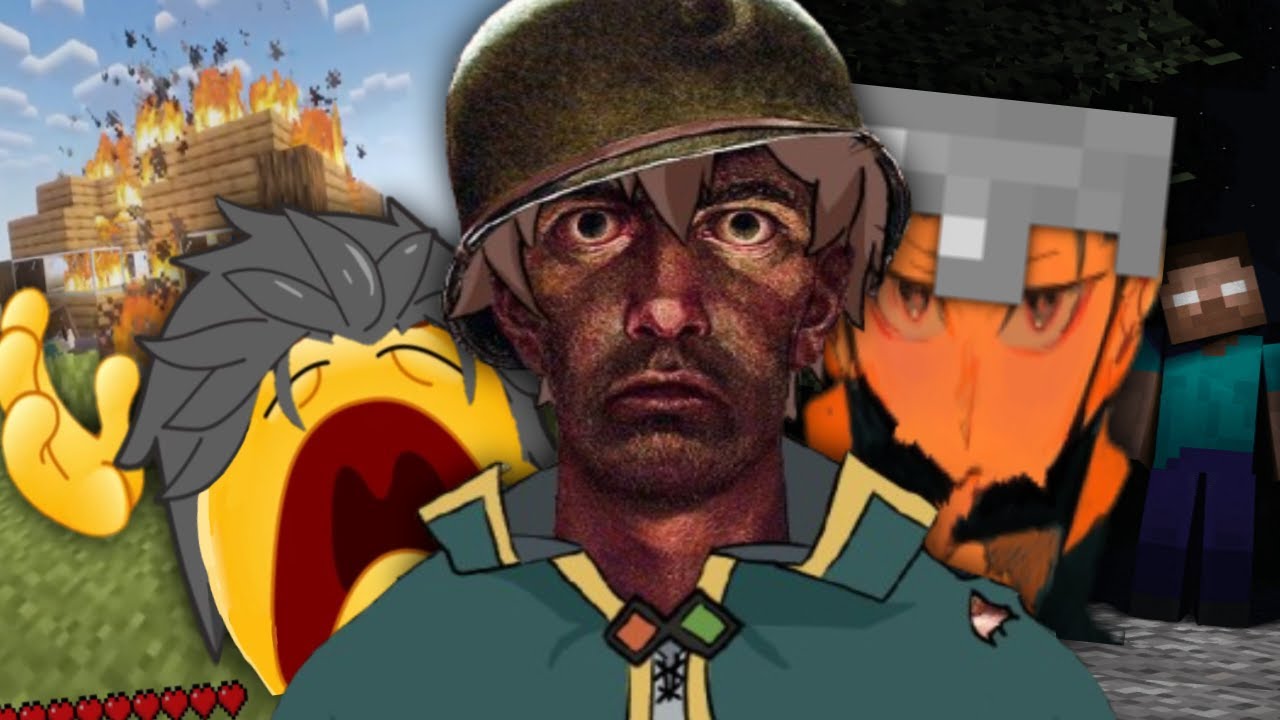 Destruindo o Minecraft com MODS DE TERROR e PIADAS INFAMES (ft. Barusu ...