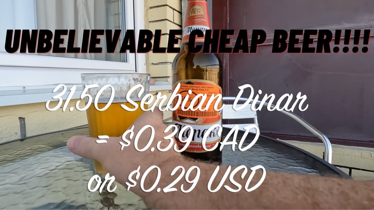 Unbelievable 39 Cent Beer!!!! #shorts - YouTube