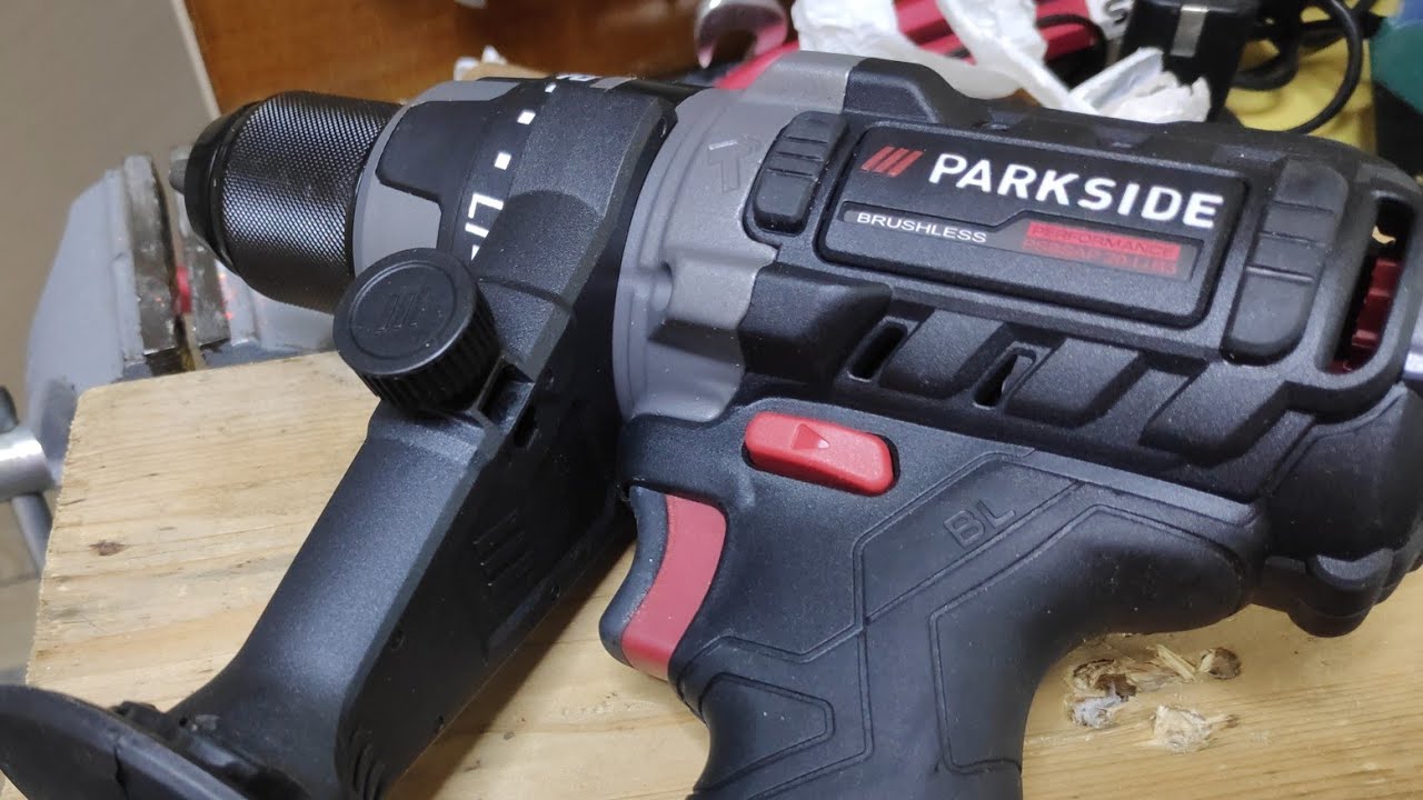 Parkside Performance brushless Impact Drill set! trapano a percussione ...