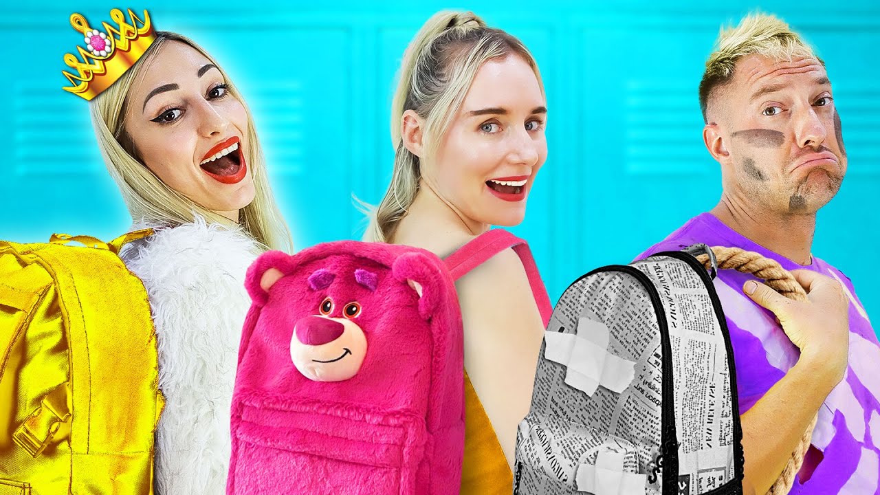 Rich VS Broke VS Giga Rich Student | Rich VS Broke Situation by Crafty ...