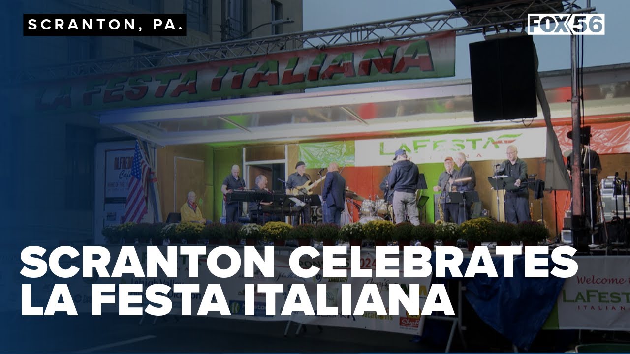 A slice of Italy: Scranton celebrates La Festa Italiana - YouTube