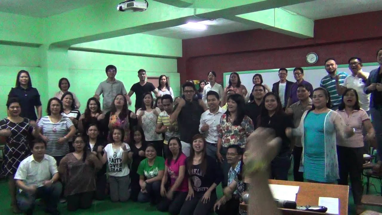 Notre Dame of Greater Manila HS Faculty for Pacman - YouTube