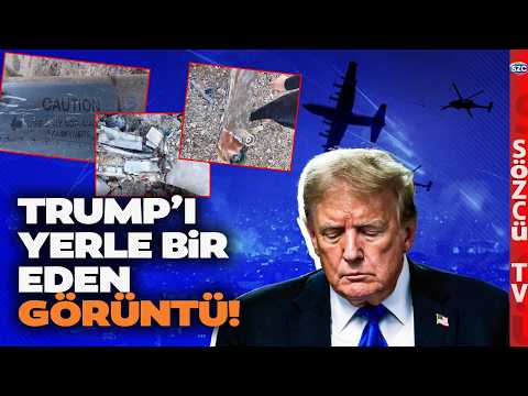 İran O Uçağı Böyle Vurmuş! Enkaz Görüntüleri Yayınlandı! Trump Sus Pus! Tansiyon Zirvede