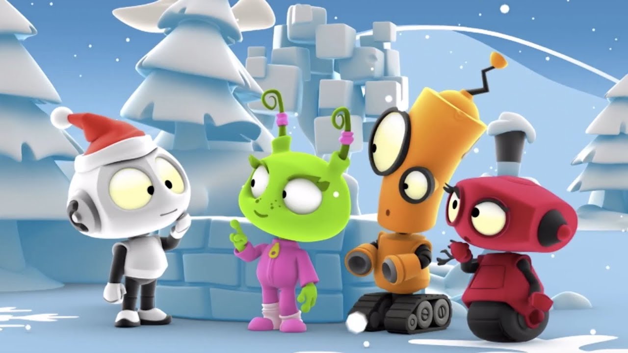 Rob the Robot Winter Fun with Friends | Cartoon for Kids - YouTube
