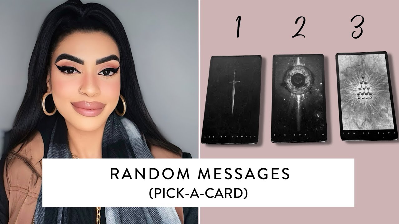 Random Messages (Pick-A-Card) - YouTube