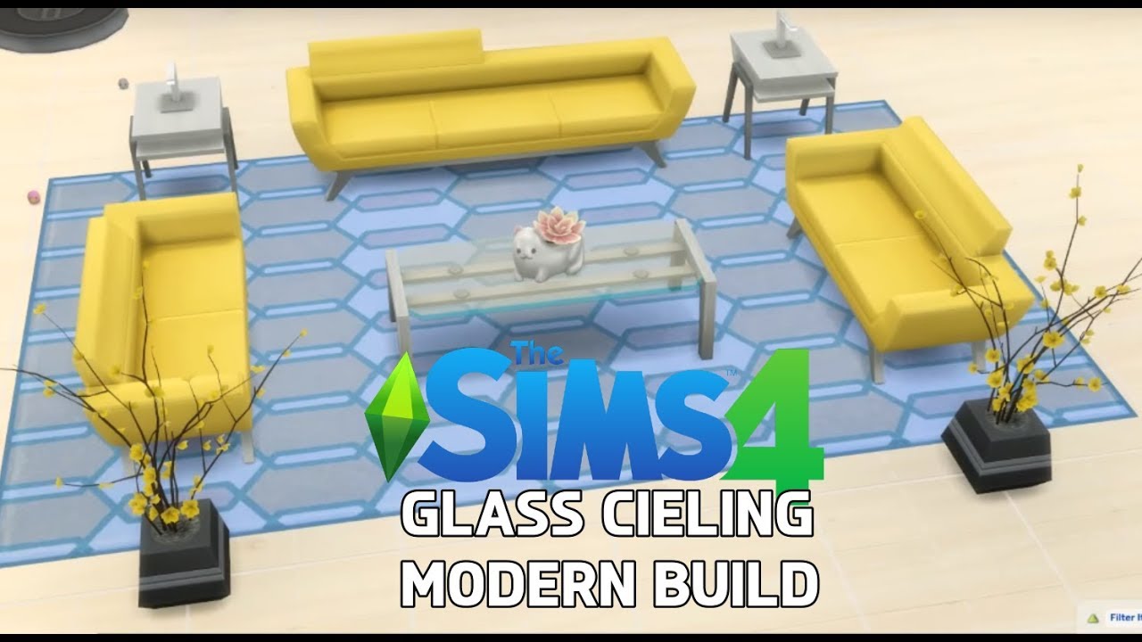 GLASS CEILING MODERN BUILD | SIMS 4 - YouTube
