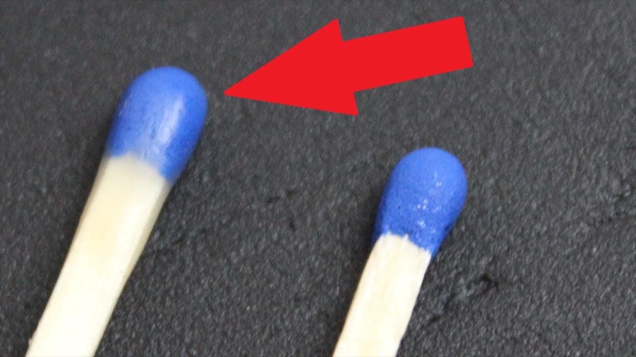 HOMEMADE SURVIVAL MATCHES - YouTube