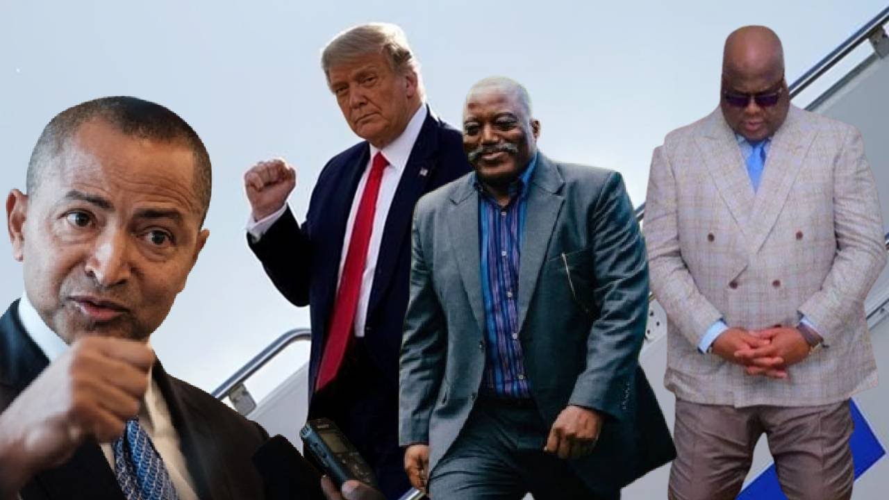 INTARE ZA SAMBWE ZITUNGUYE PREZIDA TRUMP! .KATUMBI ARARANGIJE URUGAMBA ...