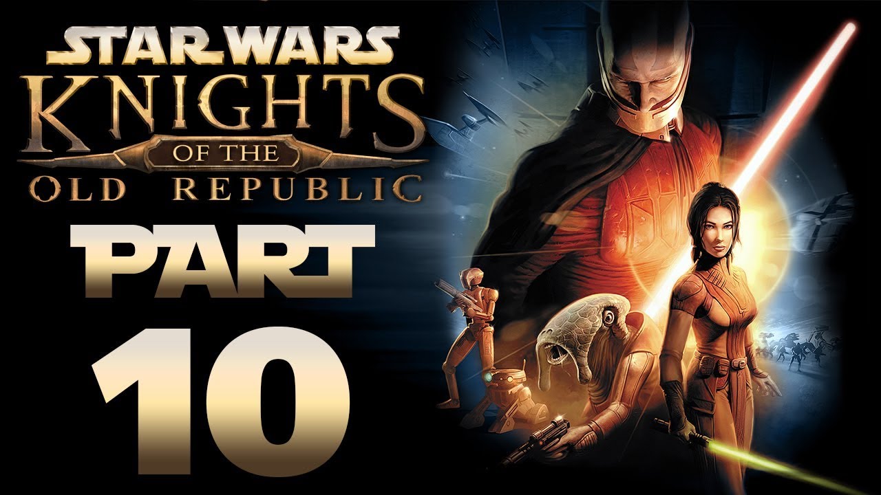 Star Wars: KotOR (Modded) - Let's Play - Part 10 - "Taris Swoop Races ...