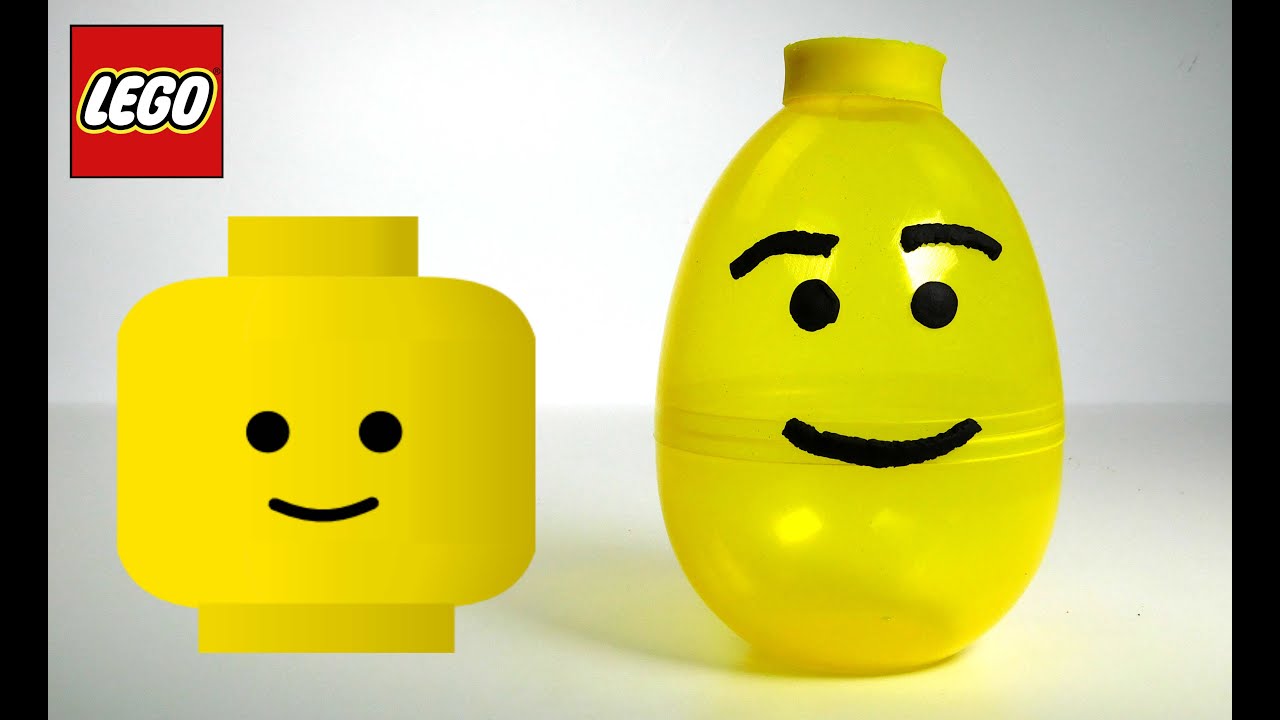 LEGO Minifigure Play-Doh Surprise Egg - YouTube