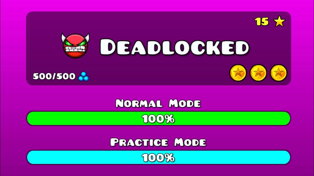 Deadlocked 100% - YouTube
