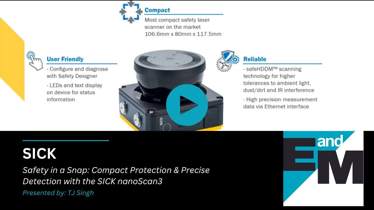 Safety in a Snap: Compact Protection & Precise Detection with the SICK ...