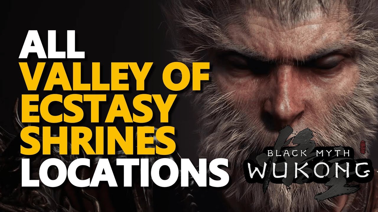 All Valley of Ecstasy Shrines Locations Black Myth Wukong - YouTube