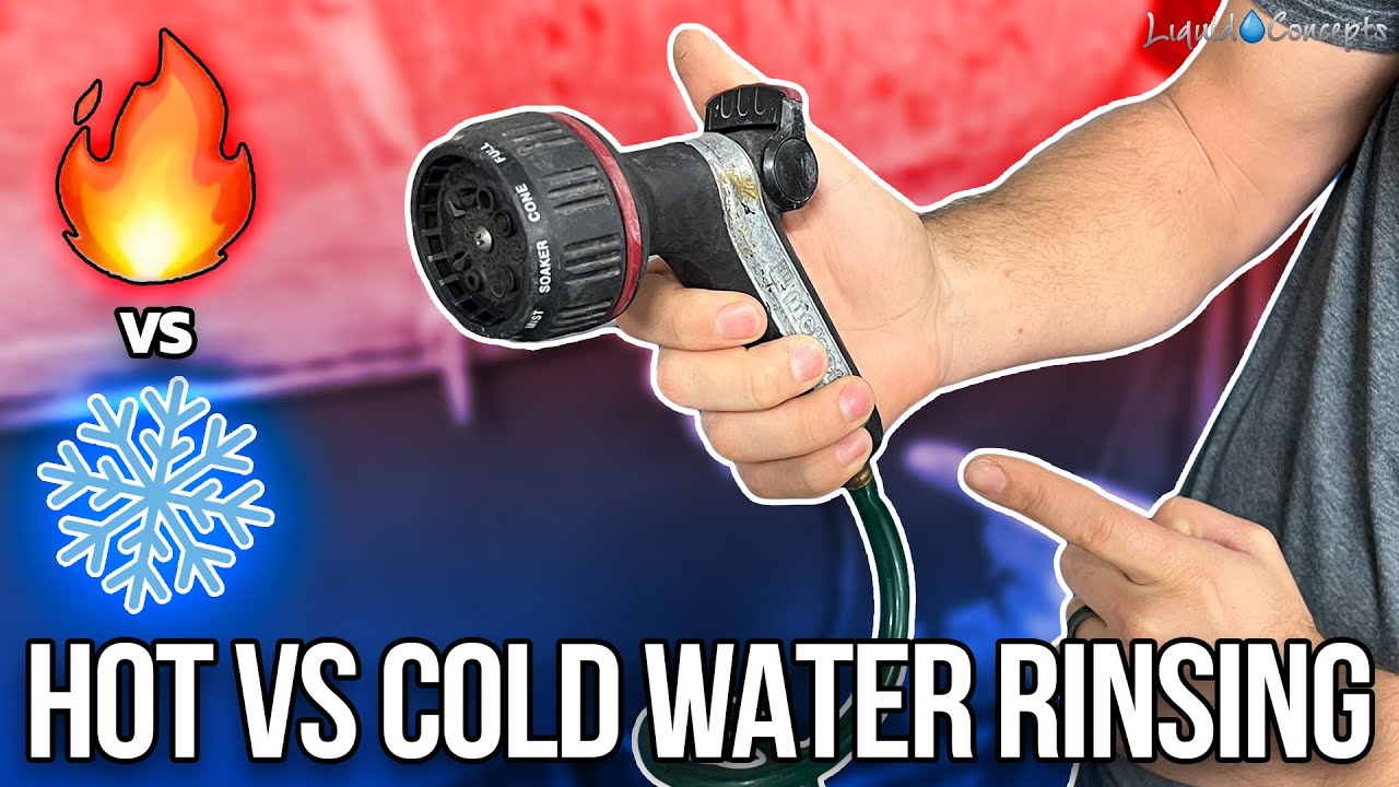 HOT vs COLD WATER RINSING HYDROGRAPHICS | Liquid Concepts | Weekly Tips ...