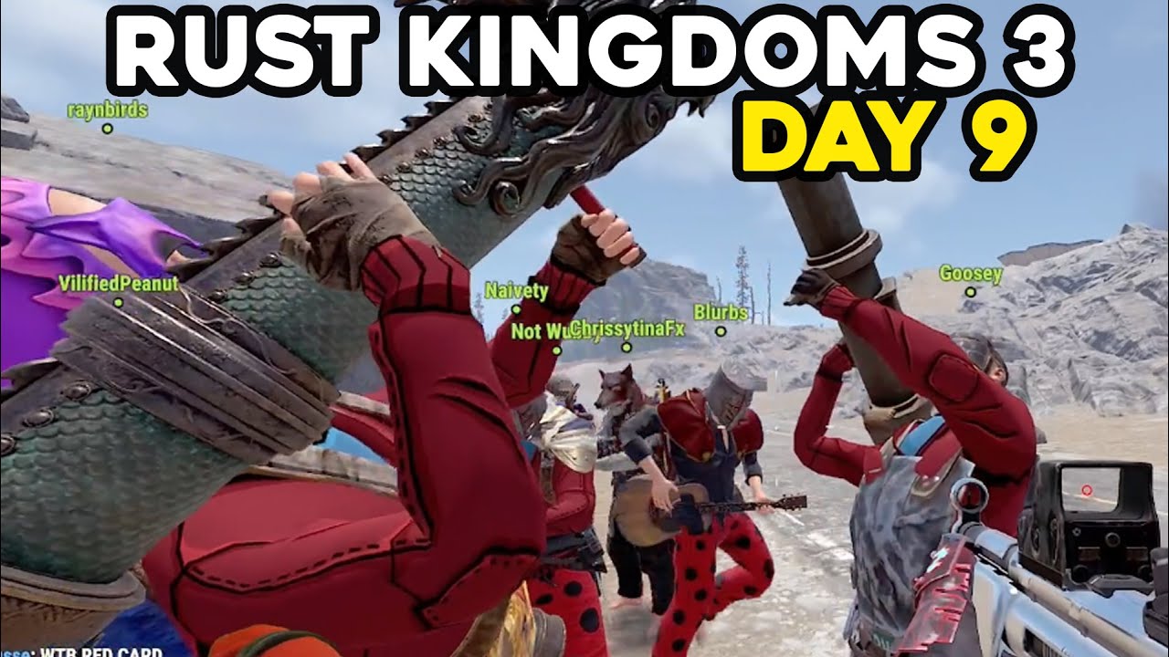 🔴LIVE - RUST KINGDOMS 3 - DAY 9 - YouTube