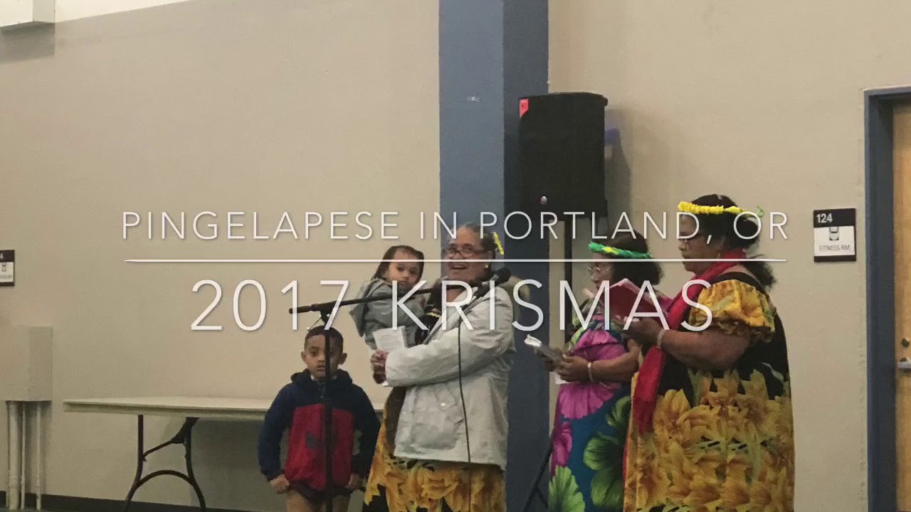 Pingelapese Krismas 2017 - YouTube