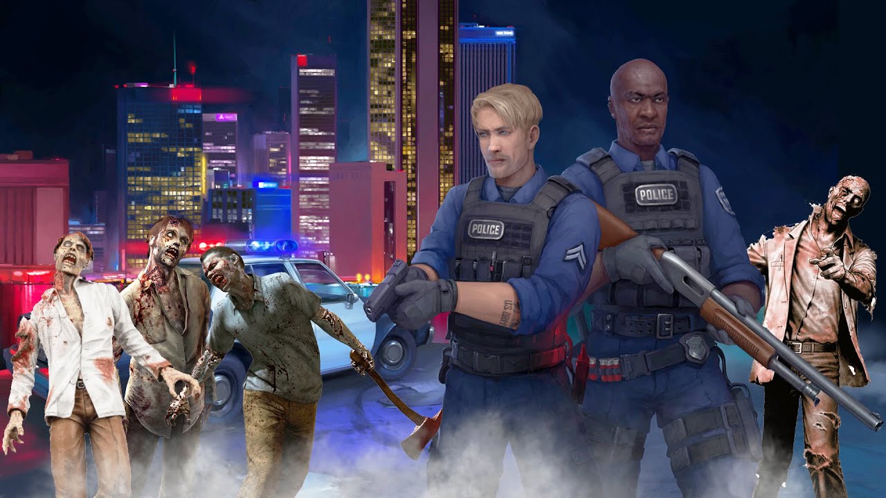 SURVIVING as THE POLICE in a GLOBAL ZOMBIE OUTBREAK | Police Stories ...