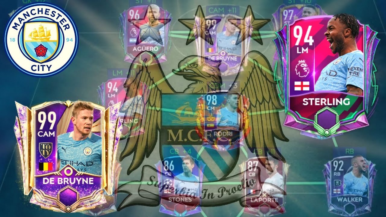 THIS IS MAN CITY! 170M COINS FULL ANIMATED SQUAD l FIFA MOBILE 21 - YouTube