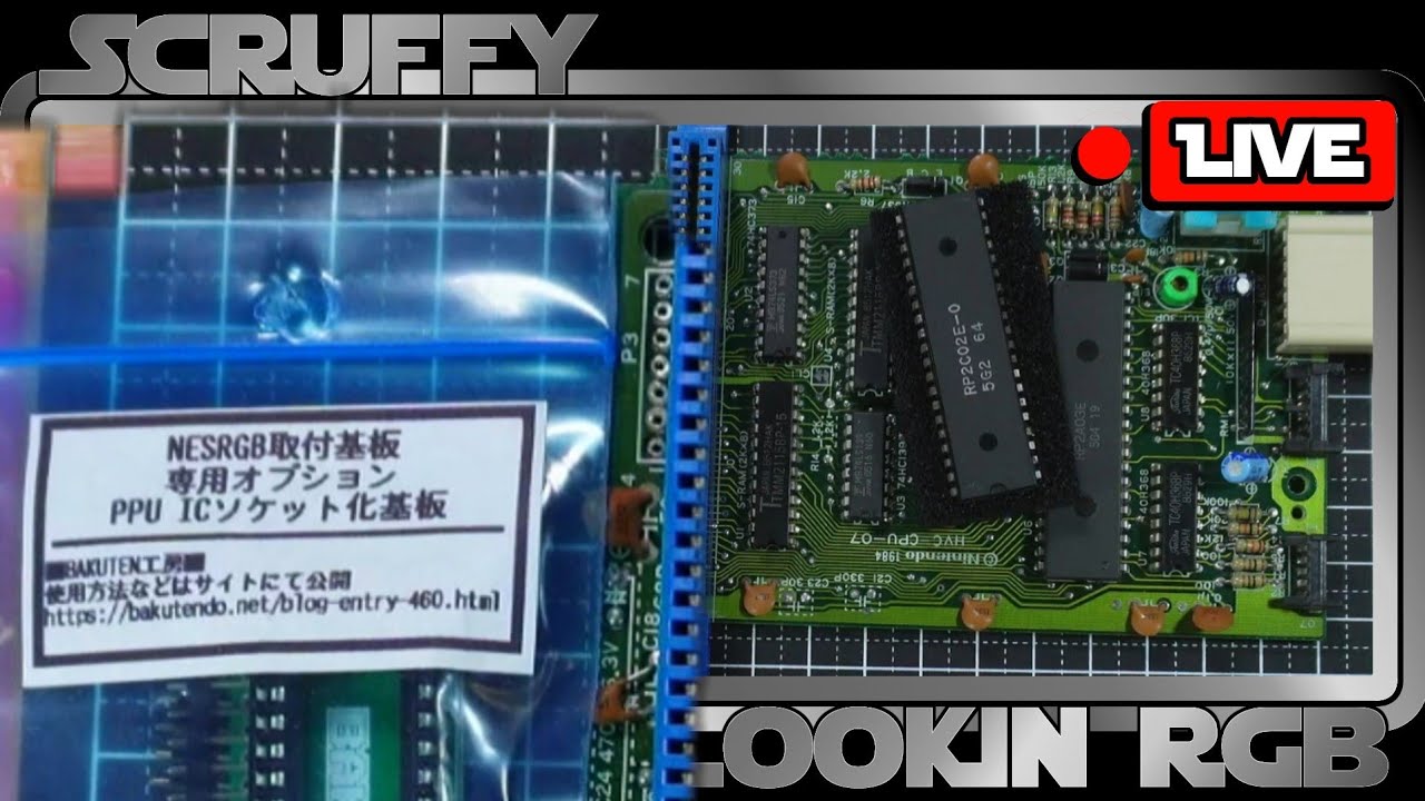 Famicom Modding Live Pt. 6 RGB Modding Solution Found - YouTube