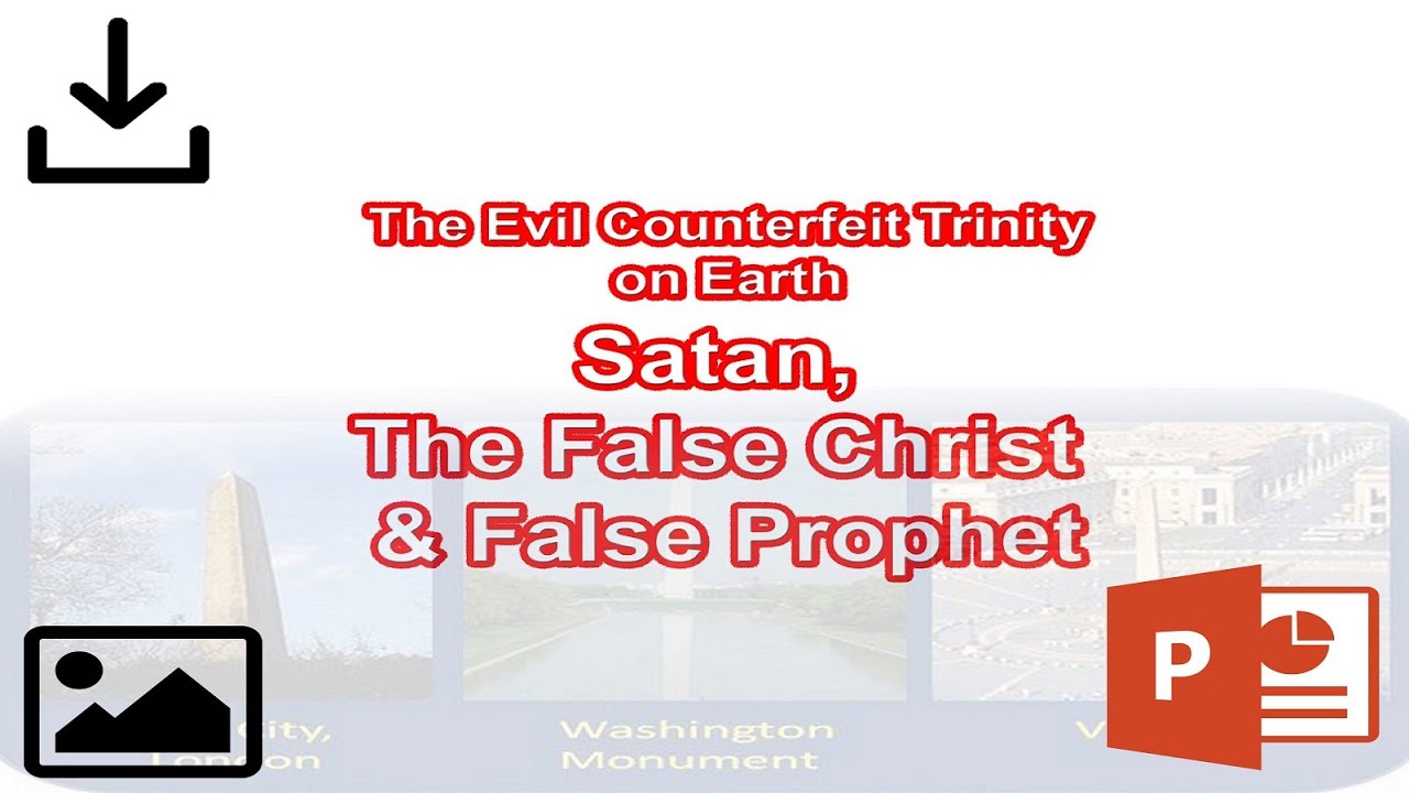 The Evil Trinity. Power Point Presentation. Images, Narration by Me ...
