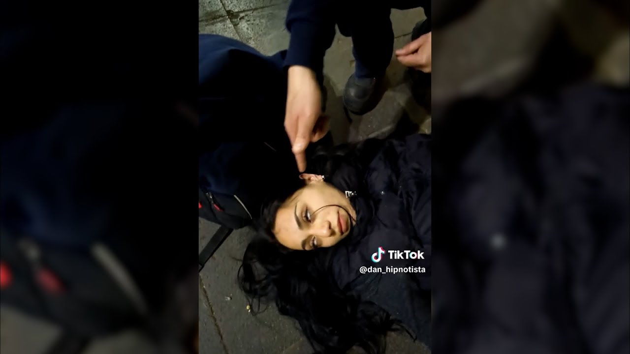 Hypnotized girl, Eye rolls - YouTube