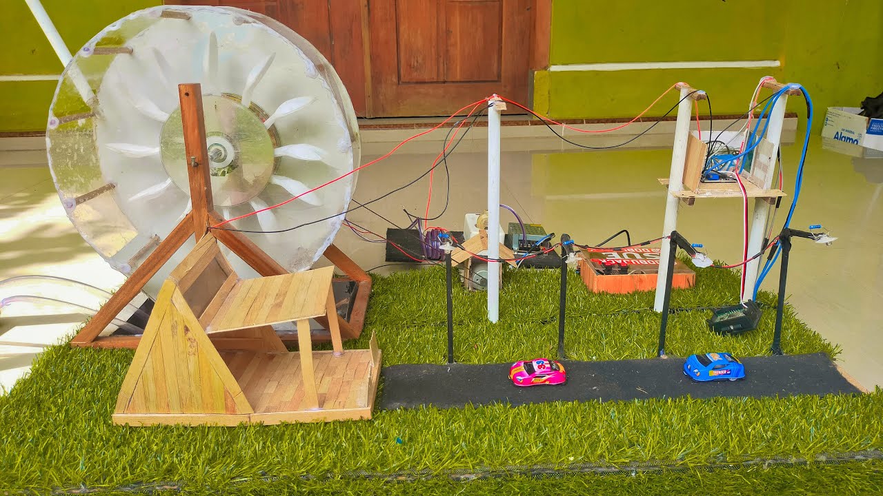 Mekanisme Miniatur PLTA - YouTube