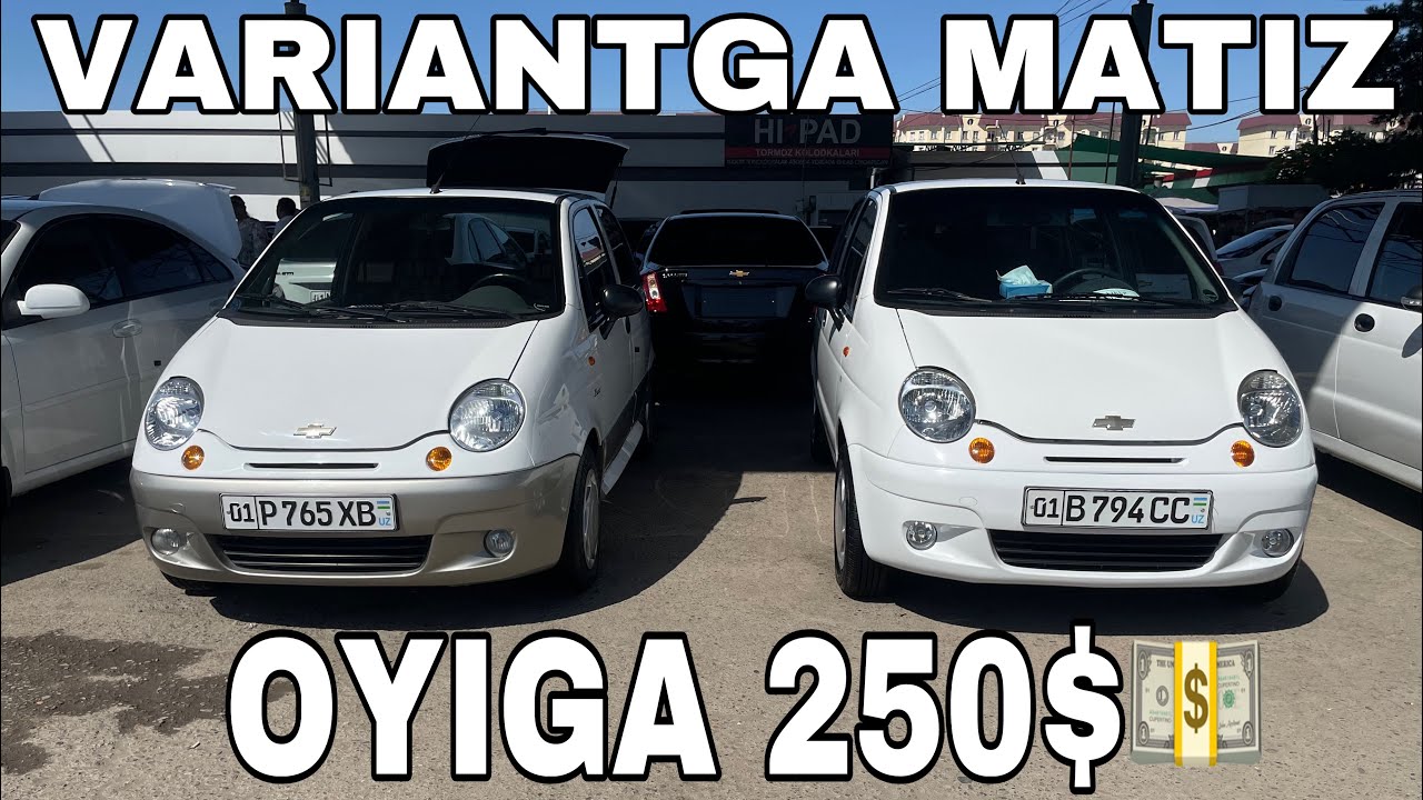 Matiz Best va Matiz MX variantga Sergeli moshina bozori - YouTube