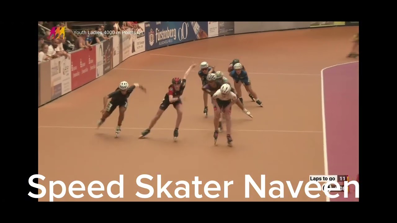 Arena Geisingen skating track / European championship youth ladies ...
