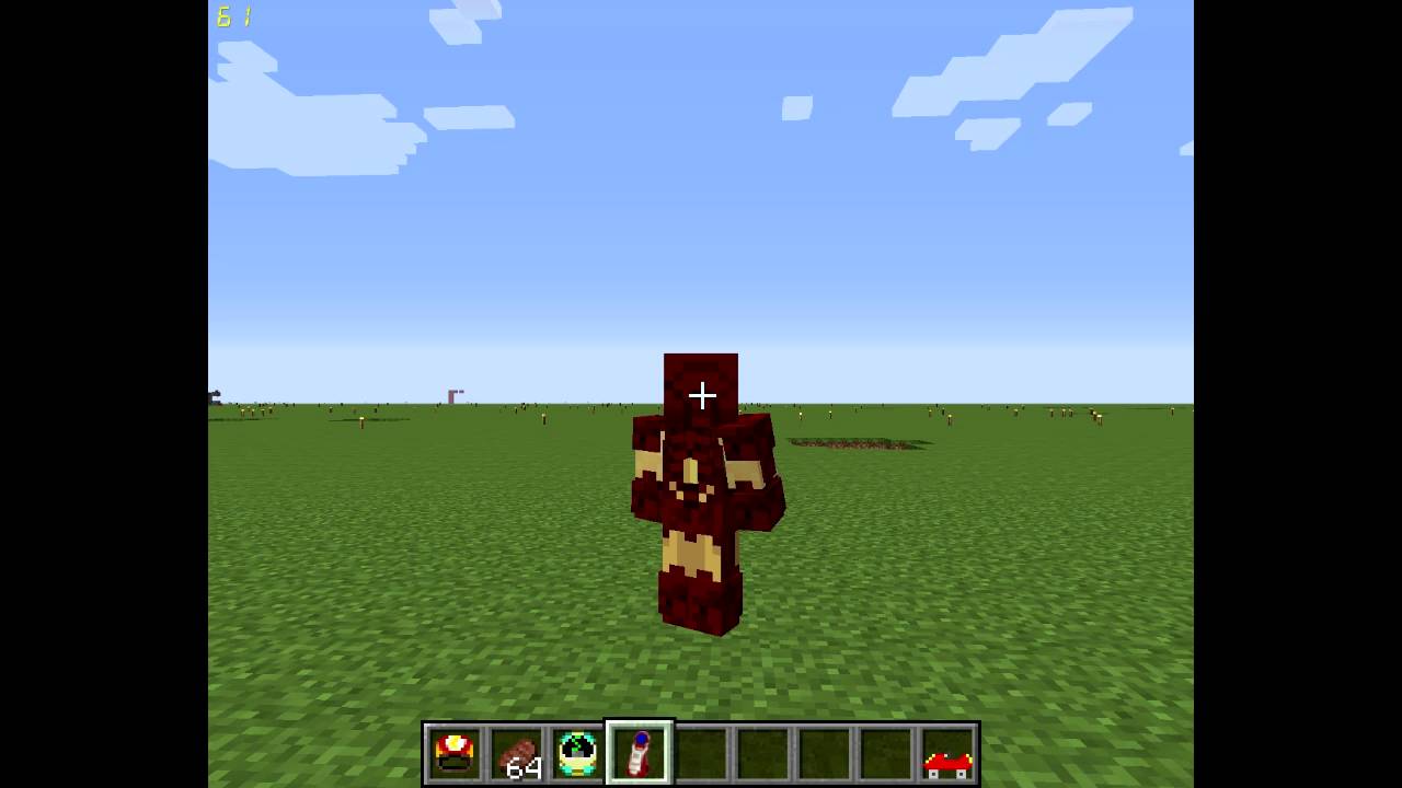 Minecraft Flash mod with time control/slow motion mod - YouTube