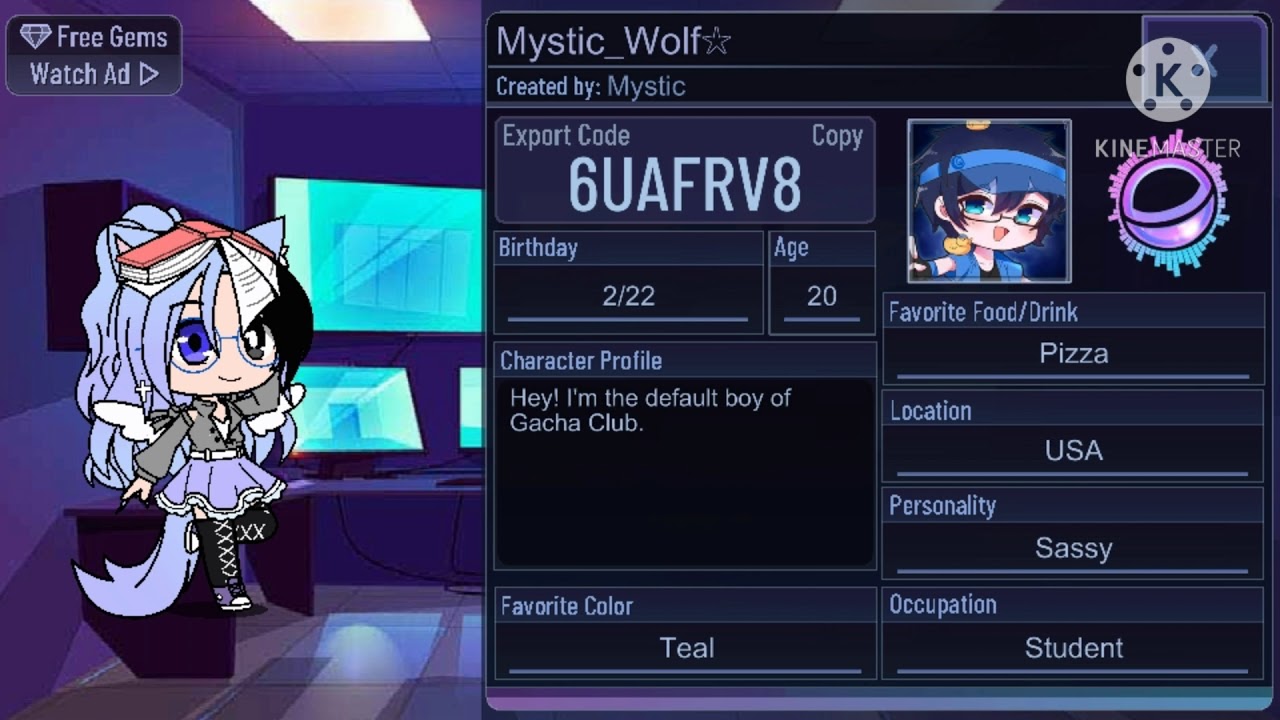 My oc code - YouTube