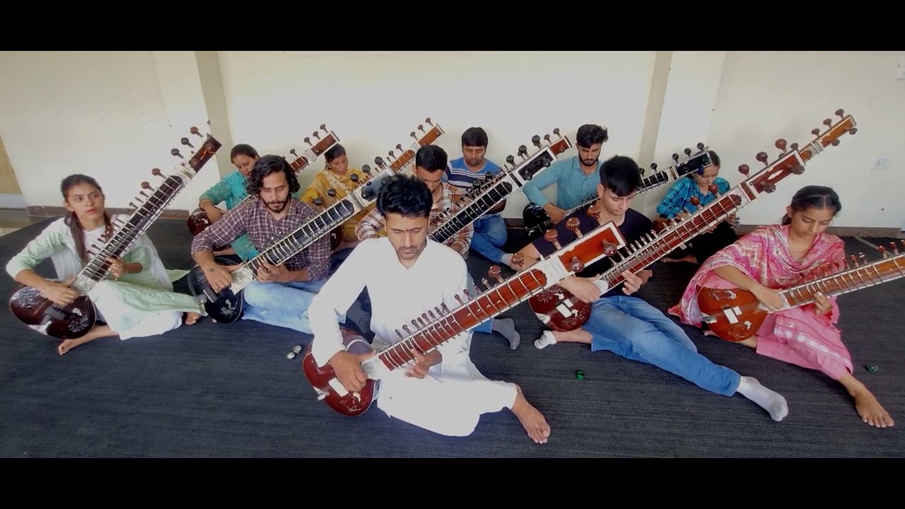 | Mere Dholna Sun | The Meditative Sitar Band | Sitar Orchestra | Bhool ...