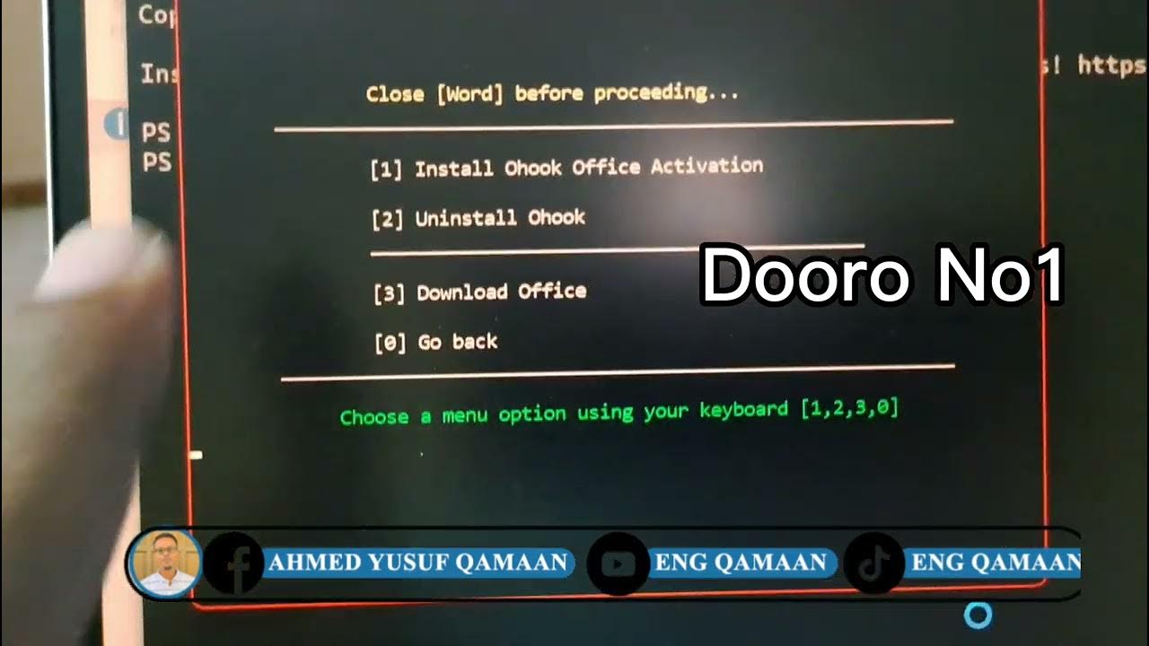 Sidee loo activate kareeya Microsoft Office - YouTube