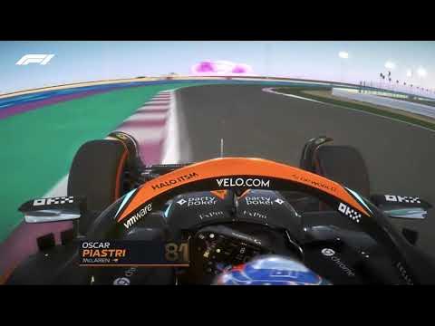 Realistsic F1 2023 Oscar Piastri Sprint Shootout Pole Lap Onboard Qatar 2023 #assettocorsa - YouTube
