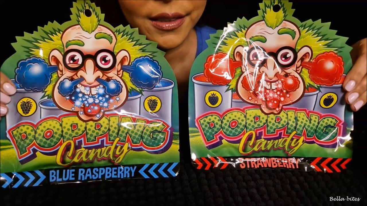 ASMR Popping Candy SUPER SOUR | Relaxing Crackling Sounds 🍬 - YouTube