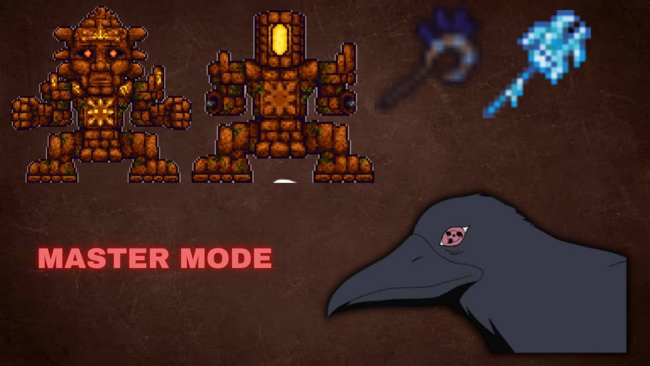 Testando Meu Set Summoner Contra o Golem, Terraria Master Mode! - YouTube