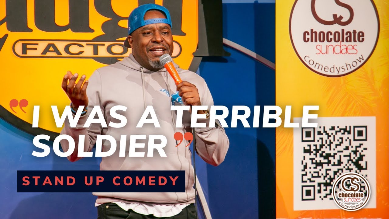 I Was A Terrible Soldier - Comedian Sean Larkins - Chocolate Sundaes ...
