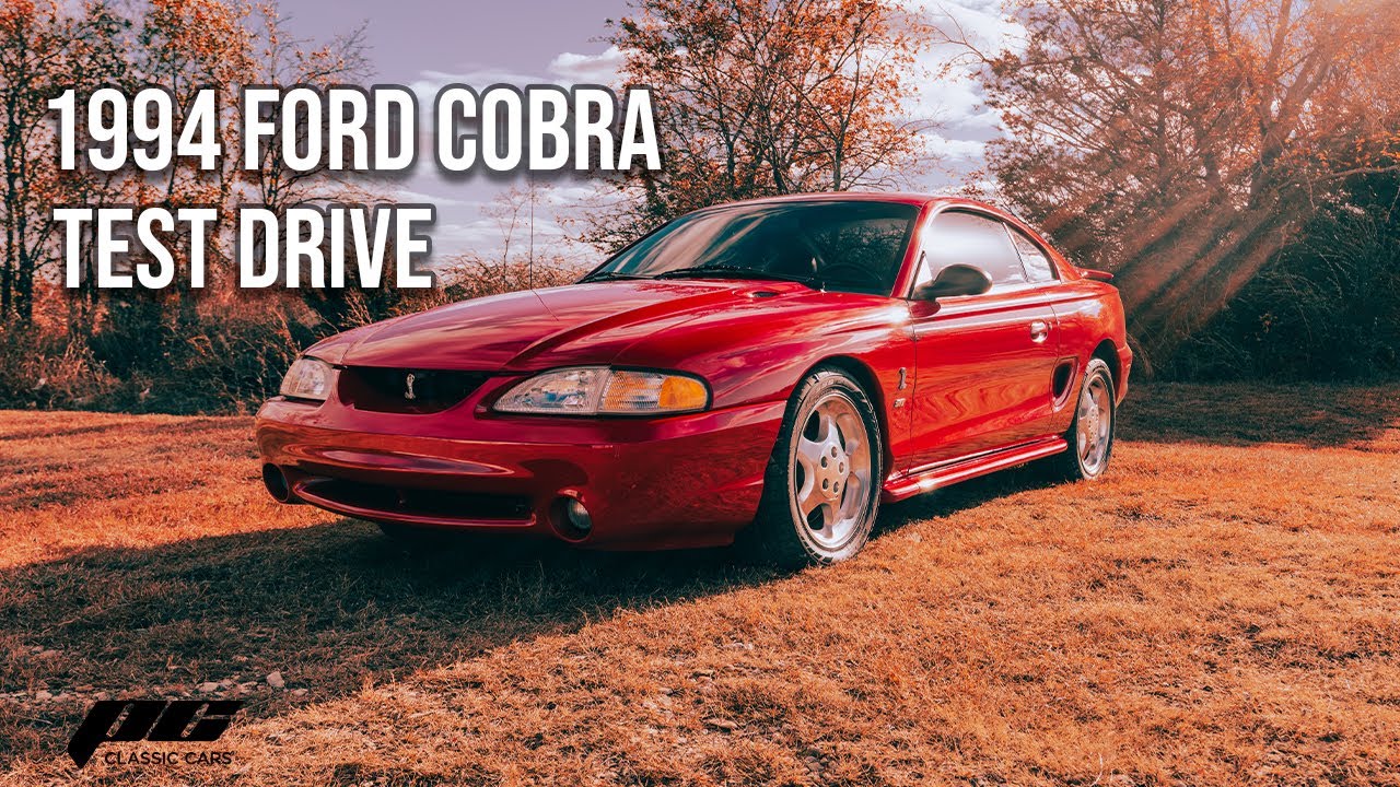 *SOLD* 1994 Ford SVT Cobra Test Drive - 40K Miles - YouTube