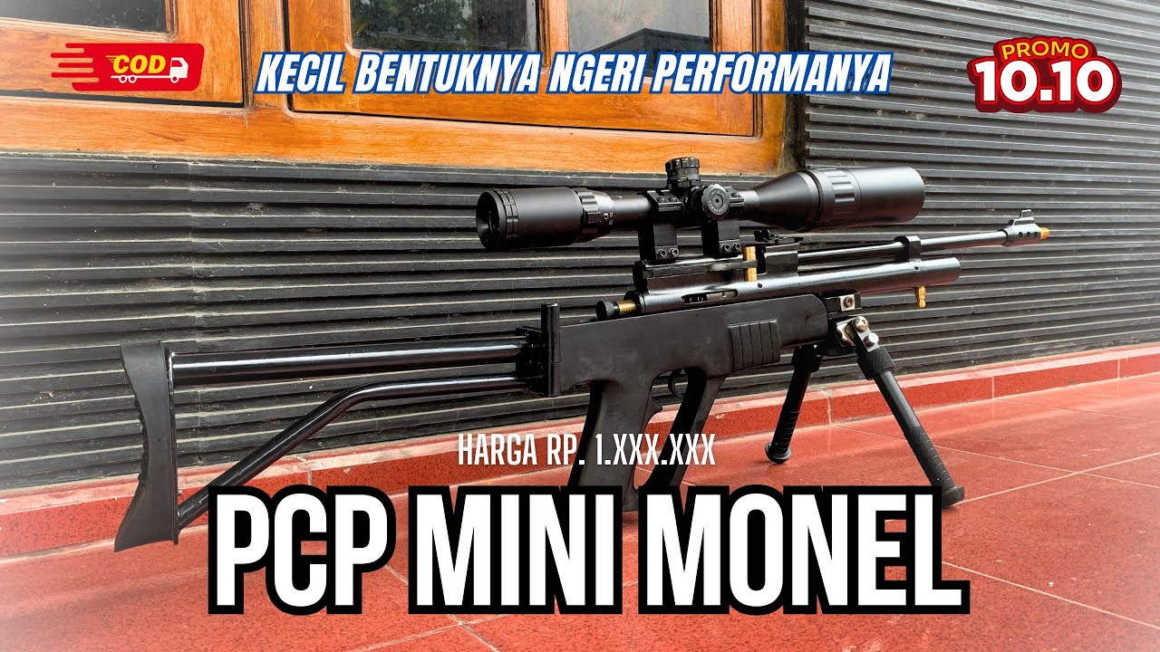 SI KECIL CABE RAWIT!! || SENAPAN PCP MINI MONEL OD 27 MAGAZINE ...