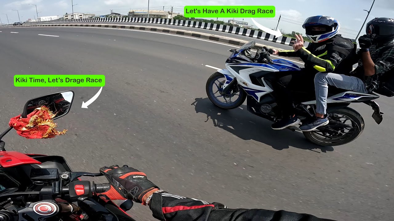 R15 V4 BS6 VS RS200 BS4 Drag Race - YouTube