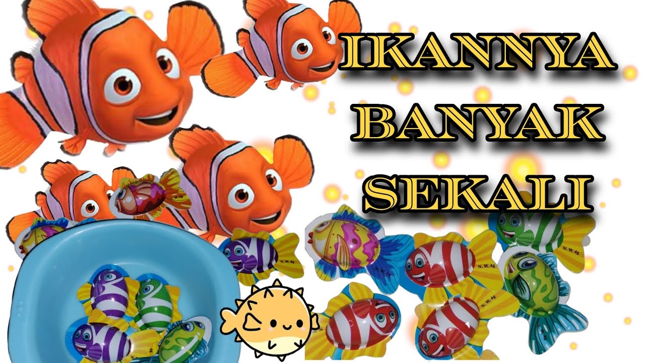 MENCARI IKAN NEMO ISI COKLAT BANYAK SEKALI - YouTube