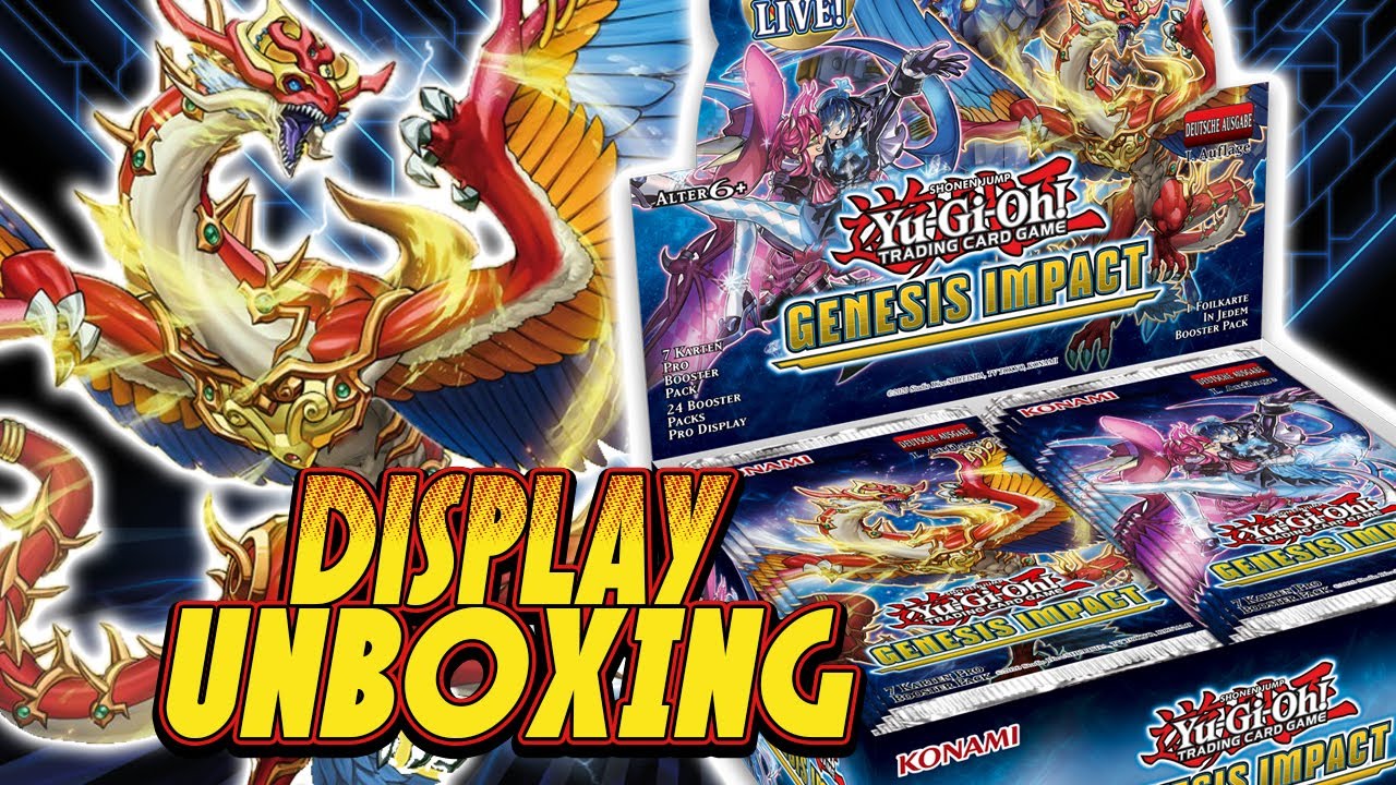 YuGiOh! Genesis Impact Display Opening | UNBOXING DEUTSCH - YouTube