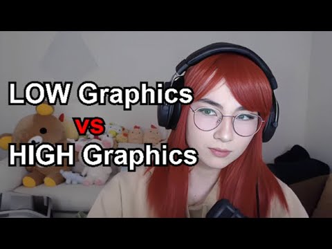 LOW Graphics is BETTER than HIGH Graphics | Kyedae - YouTube