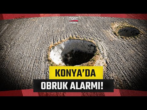 Konya’da Yeraltı Suyu Çekildi, Obruklar Peş Peşe Oluştu! Tarım Havzası Tehdit Altında - TGRT Haber