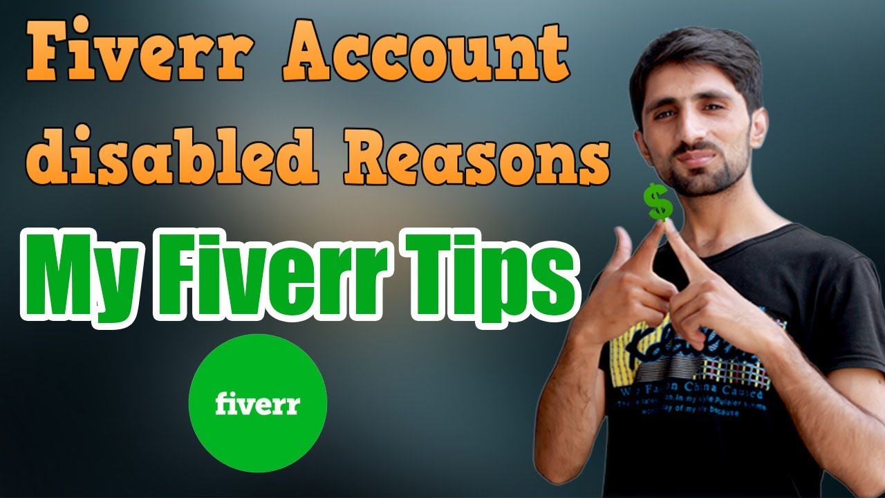 Fiverr Account disabled Reasons!My fiverr Tips - YouTube
