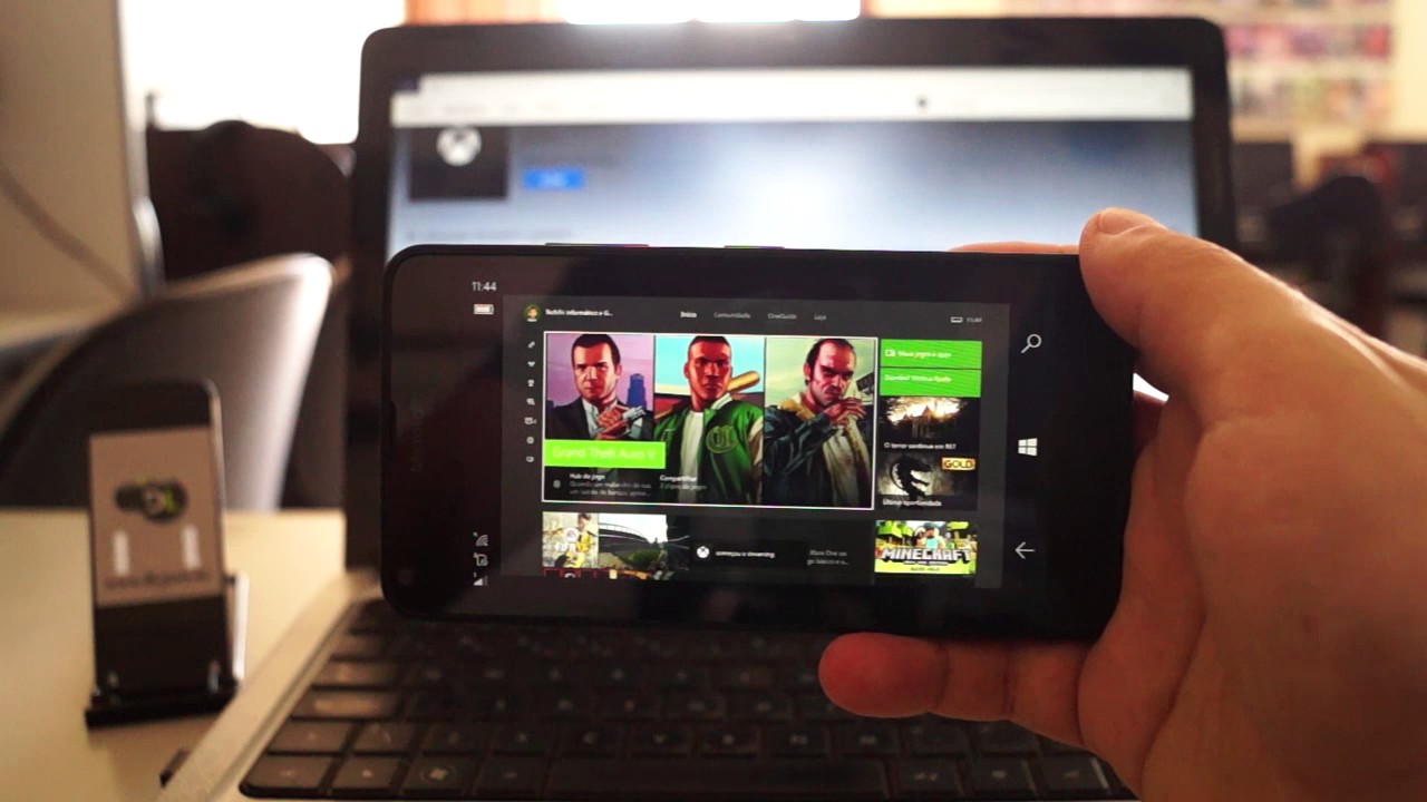 Como jogar XBOX ONE através do Celular (Windows Phone) - YouTube
