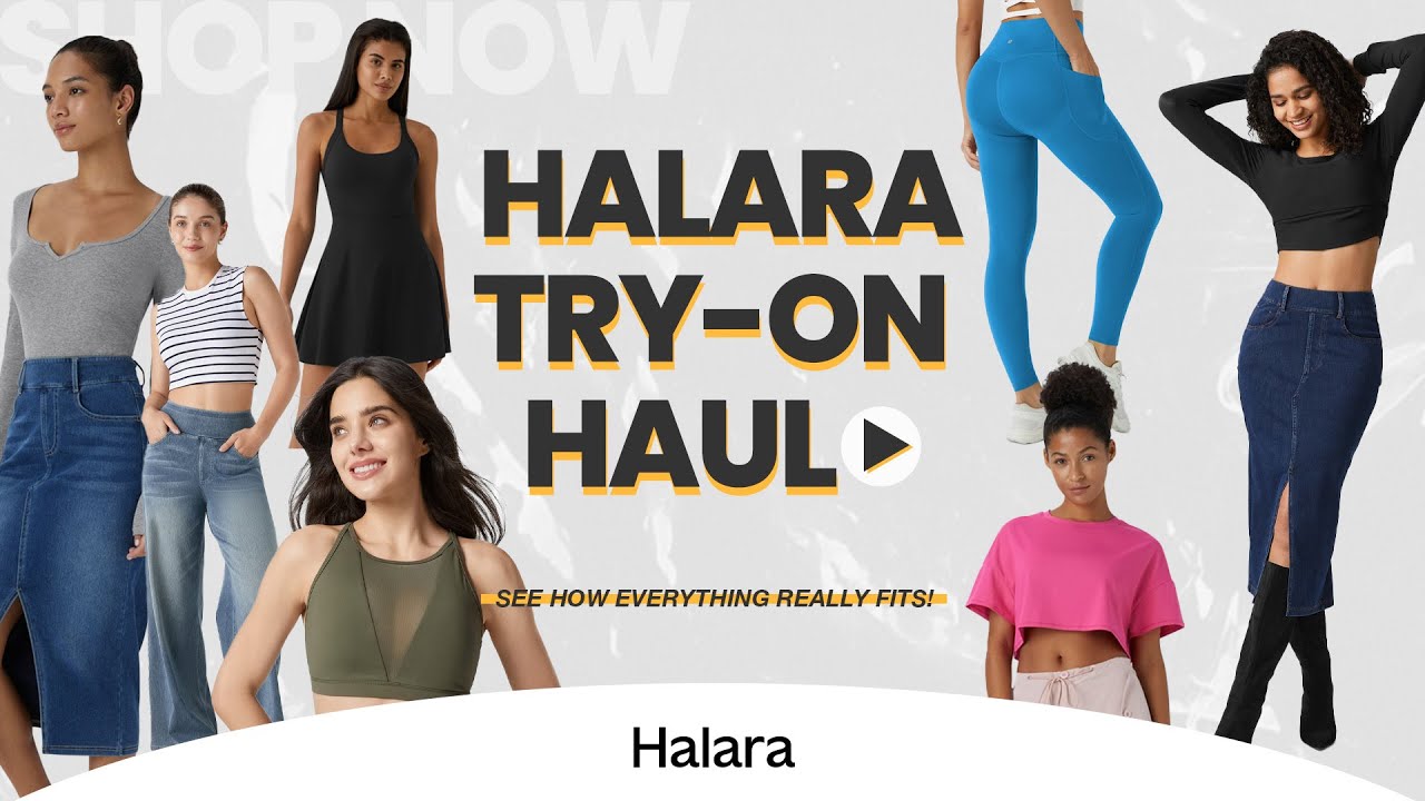 HALARA SPRING OUTFIT HAUL | *affordable* spring outfit inspo, jeans ...