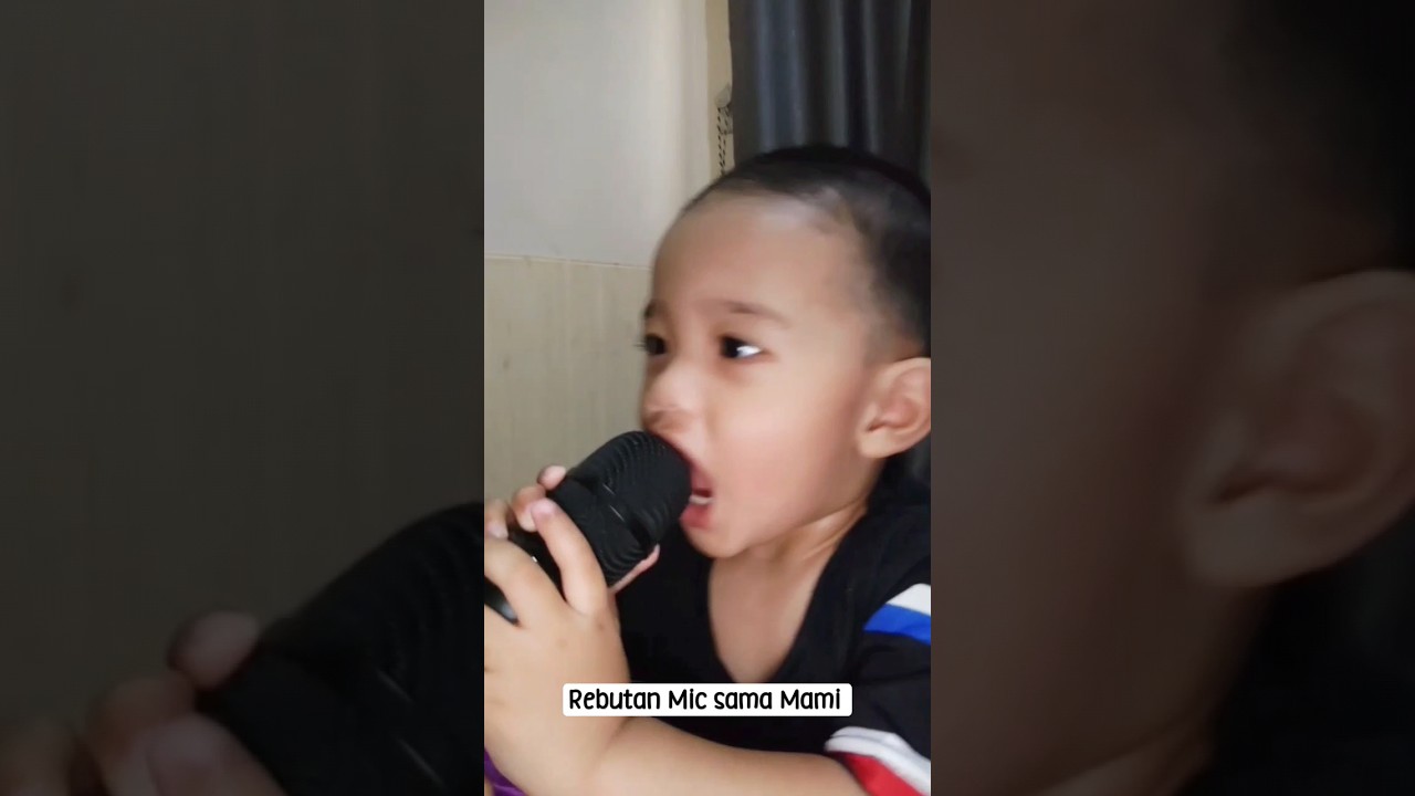 Rebutan Mic sama Mami, Kira mau Karaoke juga #shortvideo #shorts #short ...