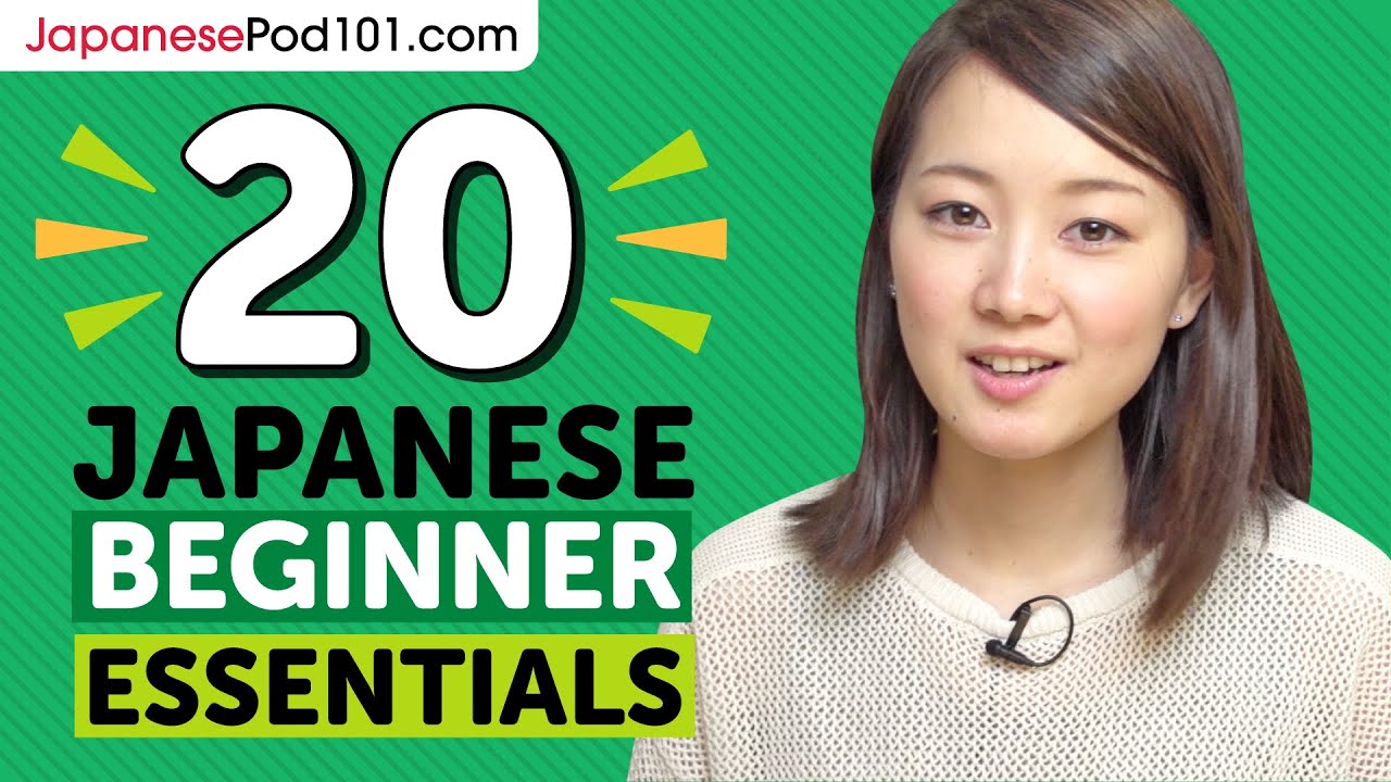 20 Beginner Japanese Videos You Must Watch | Learn Japanese - YouTube