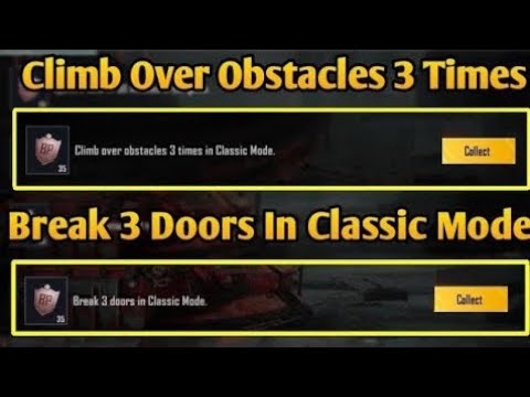 Climb Over Obstacles 3 Times In Classic Mode | Break 3 Doors In Classic ...